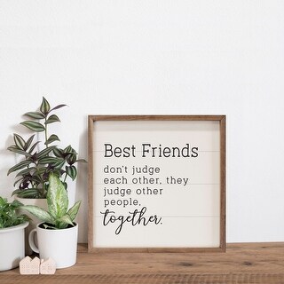Best Friends Judge White - Bed Bath & Beyond - 42710752