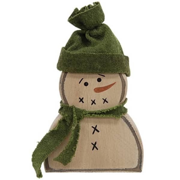 primitive snowman