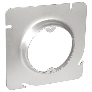 5 Pcs, 4-11/16 Square to Round Device Ring, 5/8 in. Raised, Steel - Silver - Bed Bath & Beyond ...