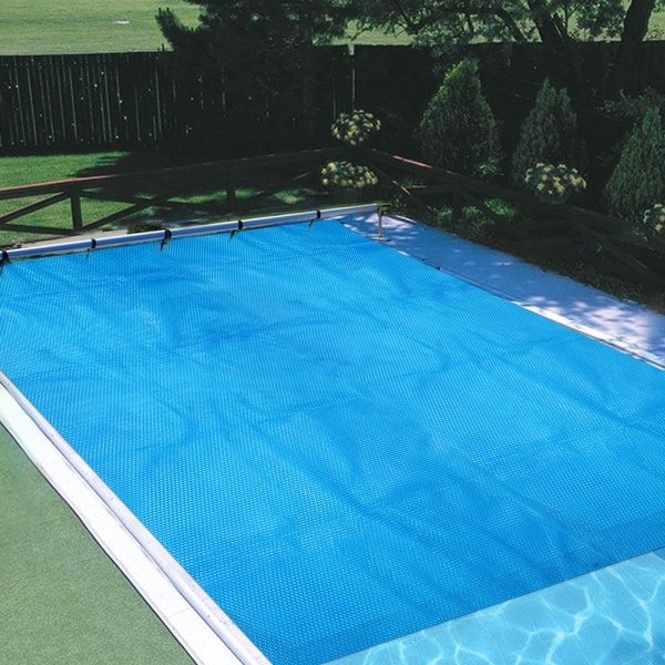 12-mil Solar Pool Cover Solar Blanket for Above Ground and Inground ...