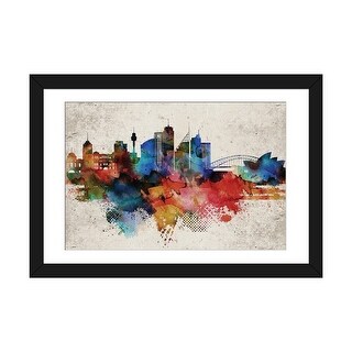 iCanvas "Sydney Abstract" by WallDecorAddict - Bed Bath & Beyond - 37464341