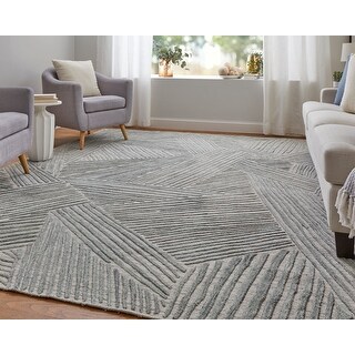 Elias 69FYF Abstract Modern Area Rug - Bed Bath & Beyond - 40771244
