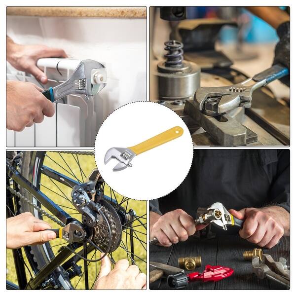 adjustable spanner set wide jaw