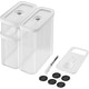 ZWILLING Fresh & Save Cube Box Set, 5-pc, Plastic, Airtight Dry Food ...