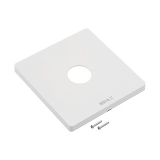 Grommet Wall Plate PC Decoration Wall Panel with 0.8 Inch Cable Through ...