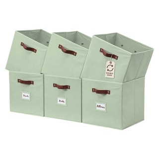 Cube Storage Bin with Labels, Fabric Storage Cubes - Bed Bath & Beyond ...