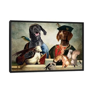 iCanvas "German Shorthaired Pointer Lady With A Winged Ermine" by ...