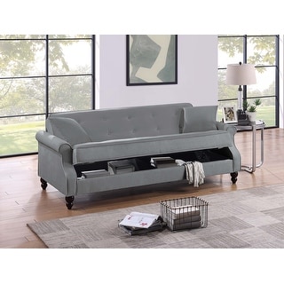 Poundex Adjustable Sofa - Bed Bath & Beyond - 40712093