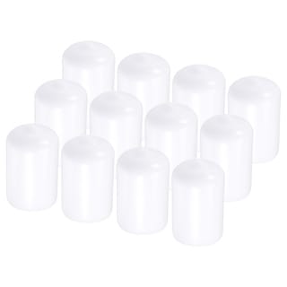 Round End Caps Rubber Cover Screw Protector for Screw Bolt Pipe Tubing ...