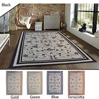 5x8 Feet Black Gold Green Blue Terracotta Modern Contemporary Indoor ...