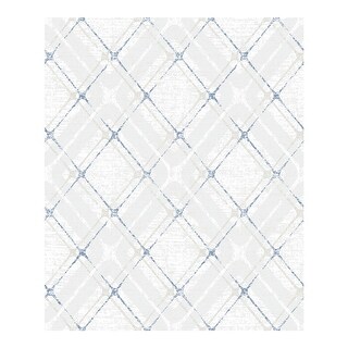 Hadley Light Green Argyle Wallpaper - 21 x 396 x 0.025 - Bed Bath ...