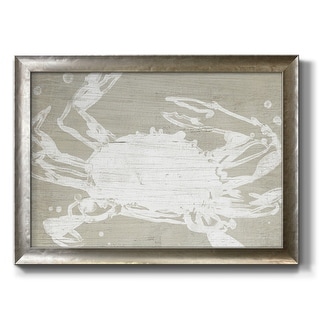 Weathered Crab II Premium Framed Canvas- Ready to Hang - Bed Bath ...