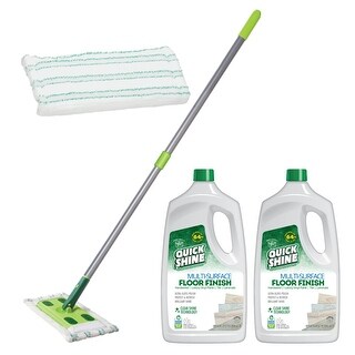 Quick Shine Multi-Surface Floor Finish and Mop Bundle - Bed Bath ...