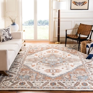 SAFAVIEH Handmade Micro-Loop Shaista Wool Rug - Bed Bath & Beyond ...