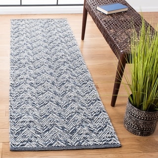 Empire Slate Blue Hand-tufted Wool Area Rug - On Sale - Bed Bath ...