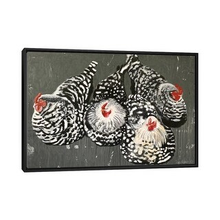 iCanvas "Four Hens" by Suzi Redman Framed Canvas Print - Bed Bath ...