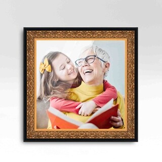 31x31 Frame Gold Real Wood Picture Frame Da Vinci Ornate Photo Frame ...