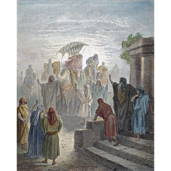 Isaac And Rebekah. /Nthe Meeting Of Isaac And Rebekah (Genesis 2465 ...