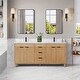 Palos Bath Vanity with Grain Composite Stone Top without Mirror - Bed ...