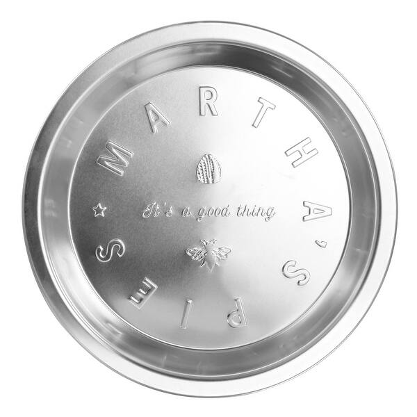 9 Inch Round Aluminum Pie Pan in Silver - Bed Bath & Beyond - 40282259