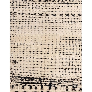 Ahgly Company Machine Washable Abstract Bullet Shell Brown Area Rugs ...