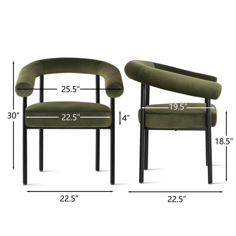 High-back upholstered Chairs (Set of 4) - On Sale - Overstock - 42540475