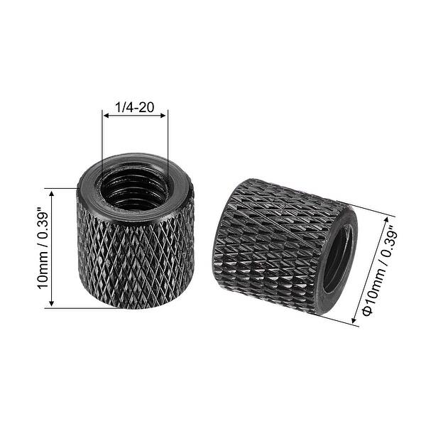Aluminum Alloy Hand Screw Nuts Diamond Knurl Knurled Camera Tripod Pass ...