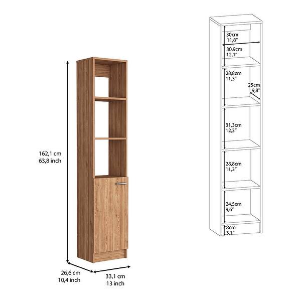 Linen Cabinet,Two Interior Shelves - Bed Bath & Beyond - 39521149
