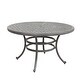 Ventura 52 Inch Cast Aluminum Round Dining Table - Bed Bath & Beyond ...