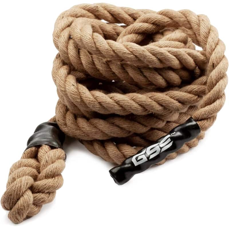 GSE™ 1.5" Gym Climbing Rope, Workout Rope for Indoor/Outdoor and Home ...