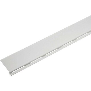 Amerimax 6-1/2 In. x 4 Ft. White PVC Gutter Cover - 1 Each - Bed Bath ...