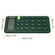 Desk Basic Cute Calculator Calculators Battery Powered 12 Digit Dark ...
