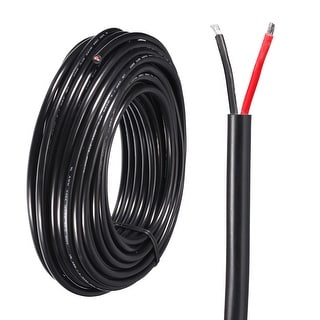 Power Cable 2 Conductor Electrical Wire 100ft 30.5 Meters UL2464 Wire ...