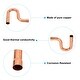P-Trap Copper Pipe Fittings Welding Solder Sweat Connection for HVAC ...