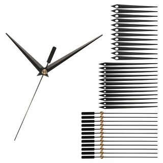 Clock Hands, 12 Set Clock Hands Kits Clock Mechanism Movement Aluminum ...