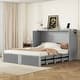 Queen Size Murphy Bed with Sockets & USB Ports - Bed Bath & Beyond ...