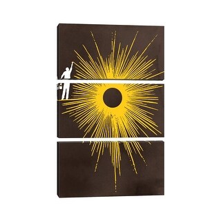 iCanvas "Beaming" by Rob Dobi 3-Piece Canvas Wall Art Set - Bed Bath ...