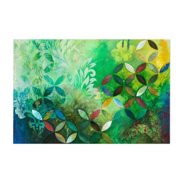 Fairytale Forest Painting Abstract Nature Patterns Art Print/Poster ...