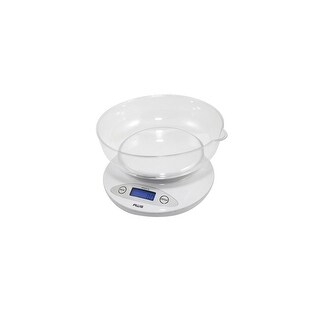 AWS 2KBOWL-WT Digital Food Scale - White Digital Food Scale - Bed Bath ...