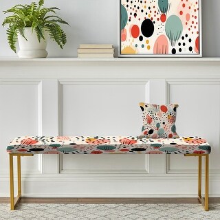 Designart - Moroccan Influence Polka Dots Pattern - polka dots ...
