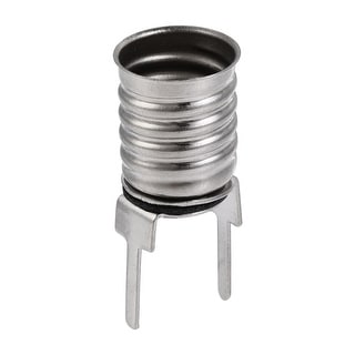 E10 Lamp Socket, 10.5x25mm DC 30V 2Pin Bulb Holder Screw Base - Bed ...