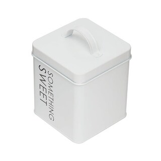 Home Basics Tin Canister, Something Sweet - Bed Bath & Beyond - 40605559