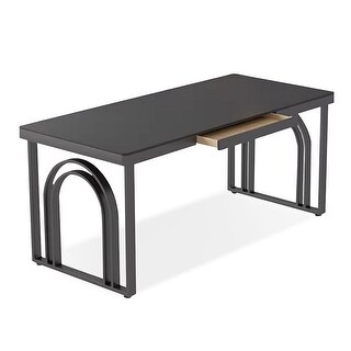 Black Rectangle Stone Desks - Bed Bath & Beyond - 41328411