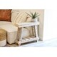 26x8x23 Luxe Aztec A Frame Accent Table (Natural) - Bed Bath & Beyond ...