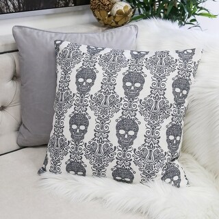 Gothic Damask Skull Throw Pillow - Bed Bath & Beyond - 43734198
