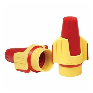 Twister Twist On Wire Connector,Red/Yellow,PK50 30-1047 - 1 Each - Bed ...