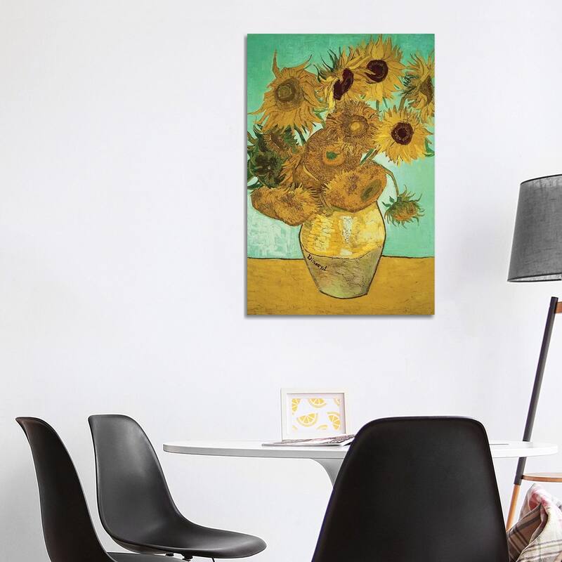 iCanvas "Sunflowers (Third Version), 1888" by Vincent van Gogh Canvas ...
