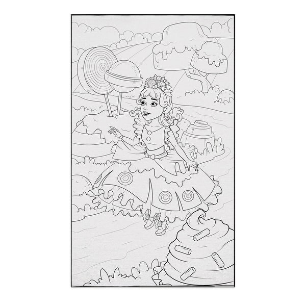 easter princess coloring pages