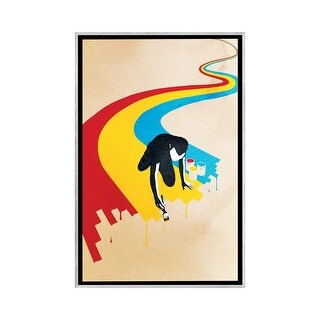 iCanvas "Rainbow Road" by Rob Dobi Framed - Bed Bath & Beyond - 37726003