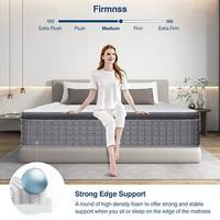 12 Inch Twin Full Queen King Mattress in a Box Hybrid Mattress - Bed ...